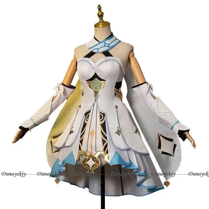Game-Genshin-Impact-traveler-Lumine-Cosplay-Costume-Lumine-Set-and ...