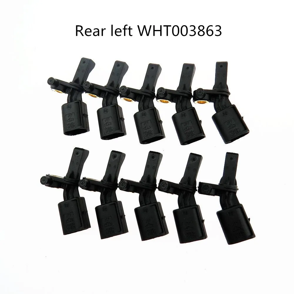Qty 10 ABS Sensor Wheel Speed Rear Left WHT003863 for VW Golf Passat ...