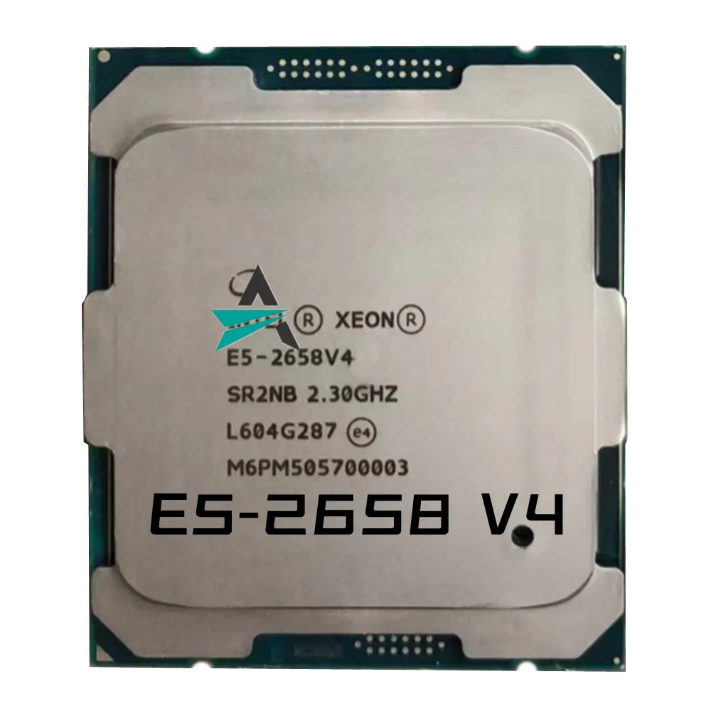 Used Cpu E5 2658 V4 Xeon OEM version E5 2658V4 CPU 14 core 2.30GHZ 35MB LGA2011 3 E5 2658V4 ...