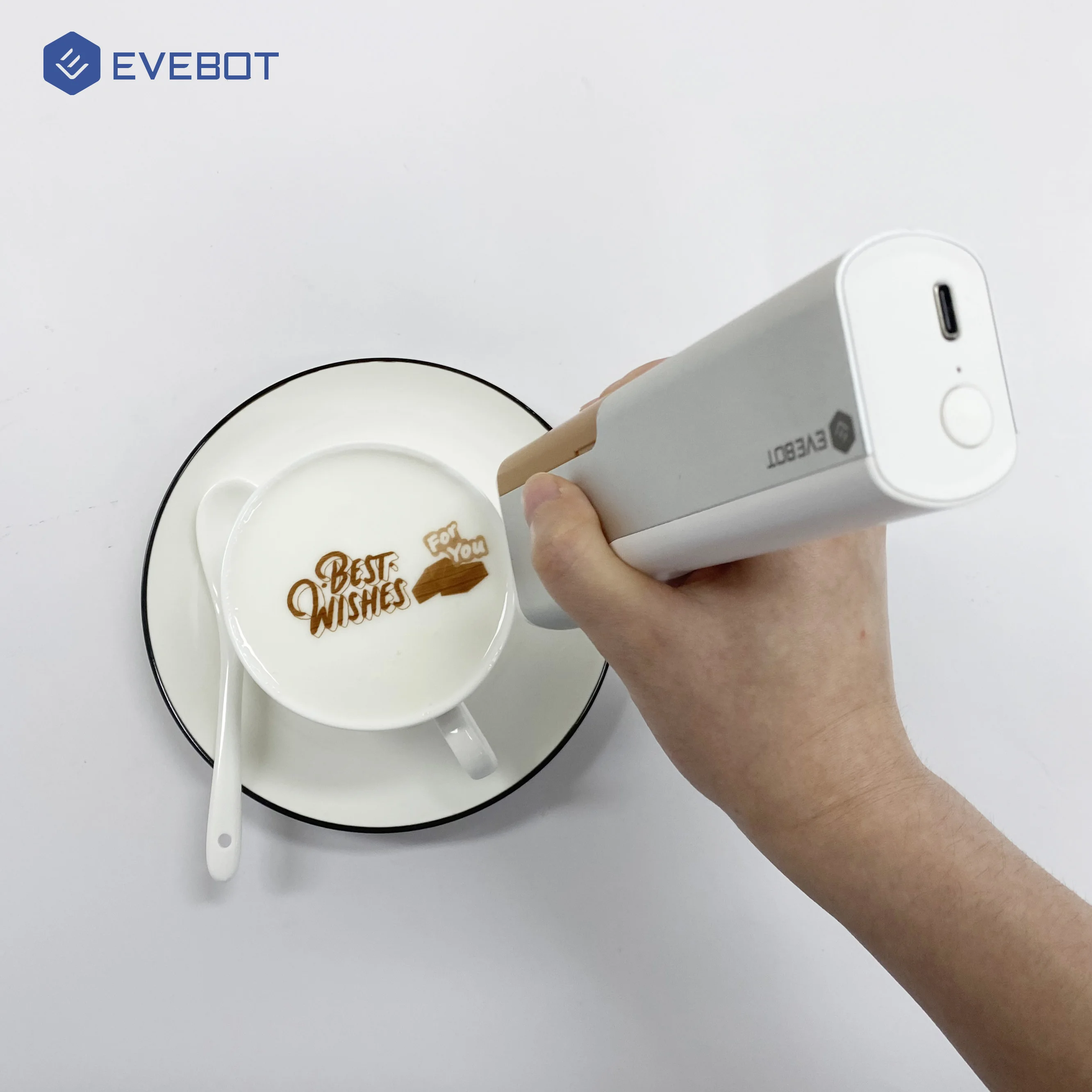 EVEBOT-DIY-Handheld-Inkjet-Printer-for-Food-Coffee-Cake-and-Pastries ...