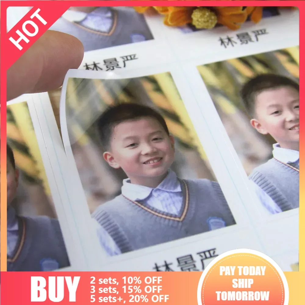 Custom-Photo-Sticker-Waterproof-Baby-Picture-Stickers-Logo-Label-For ...