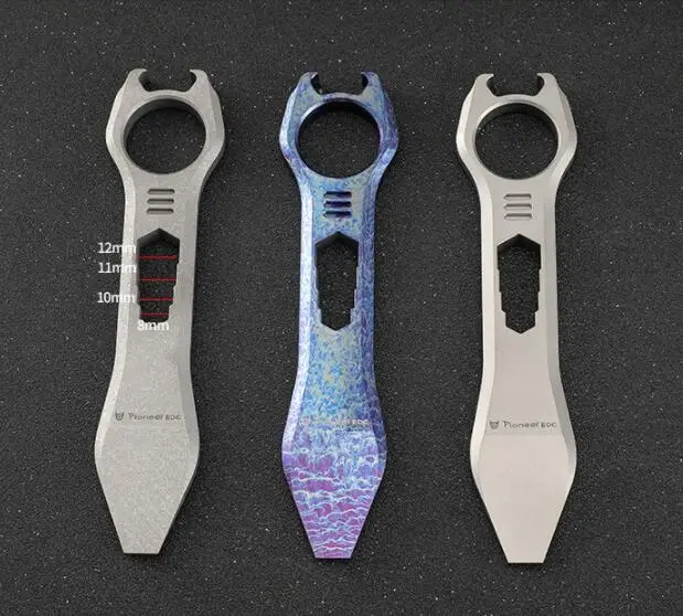 Titanium-Alloy-EDC-Tools-CNC-Production-Multi-purpose-Tool-Crowbar ...