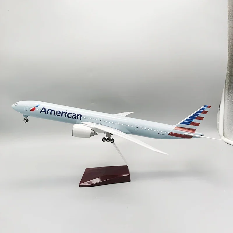 Decor-47CM-1-157-Scale-777-B777-Aircraft-American-Air-Airlines-Model-W ...
