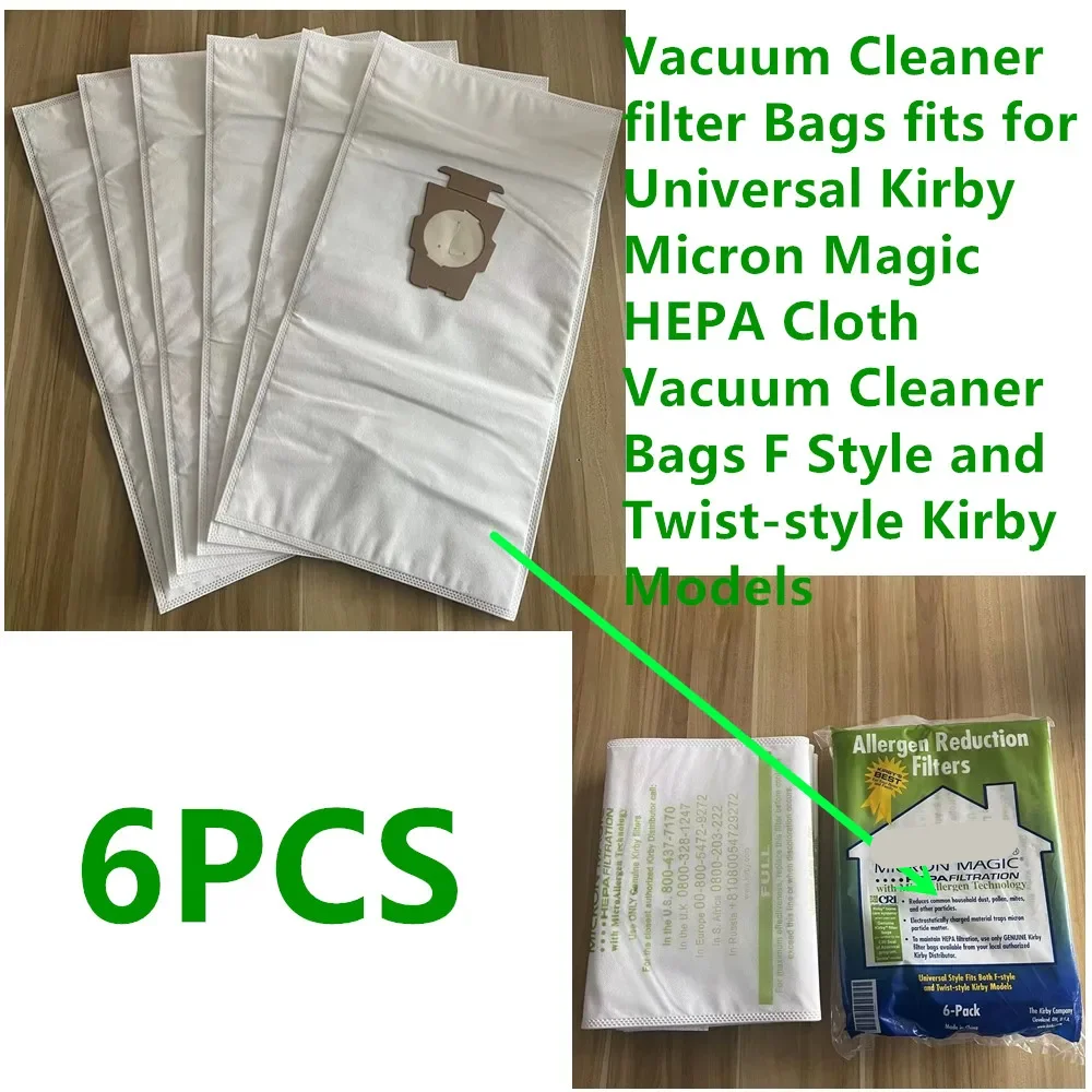 6-pack-Vacuum-Cleaner-filter-Bags-compatible-with-Universal-Kirby ...
