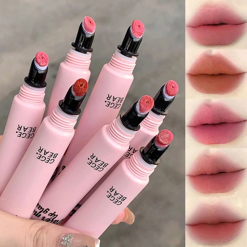 Brillo-de-labios-Gege-Bear-Mist-acabado-mate-brillante-hidratante-de ...