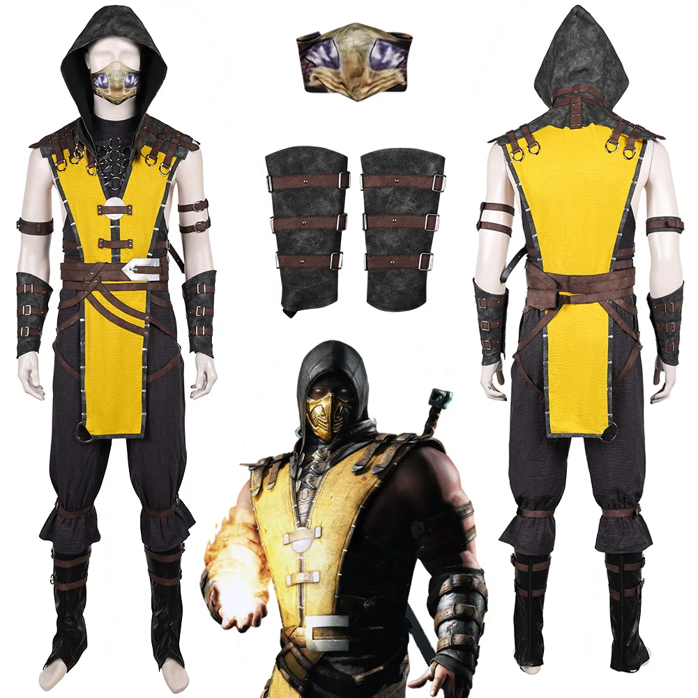 Scorpion MK1 Mask: The Ultimate Mortal Kombat Cosplay Experience Explained