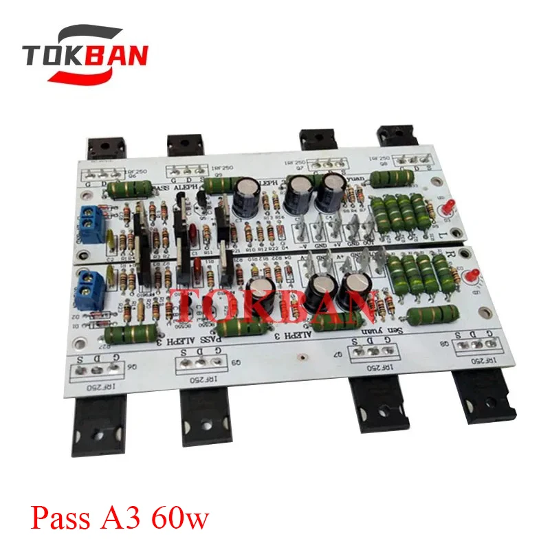 Tokban 60w 1 Pair Pass A3 Class A Power Amplifier Board High Power Is ...