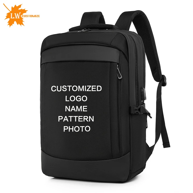 Luxury Backpack Custom Logo Men's Computer Backpack Large Capacity ...