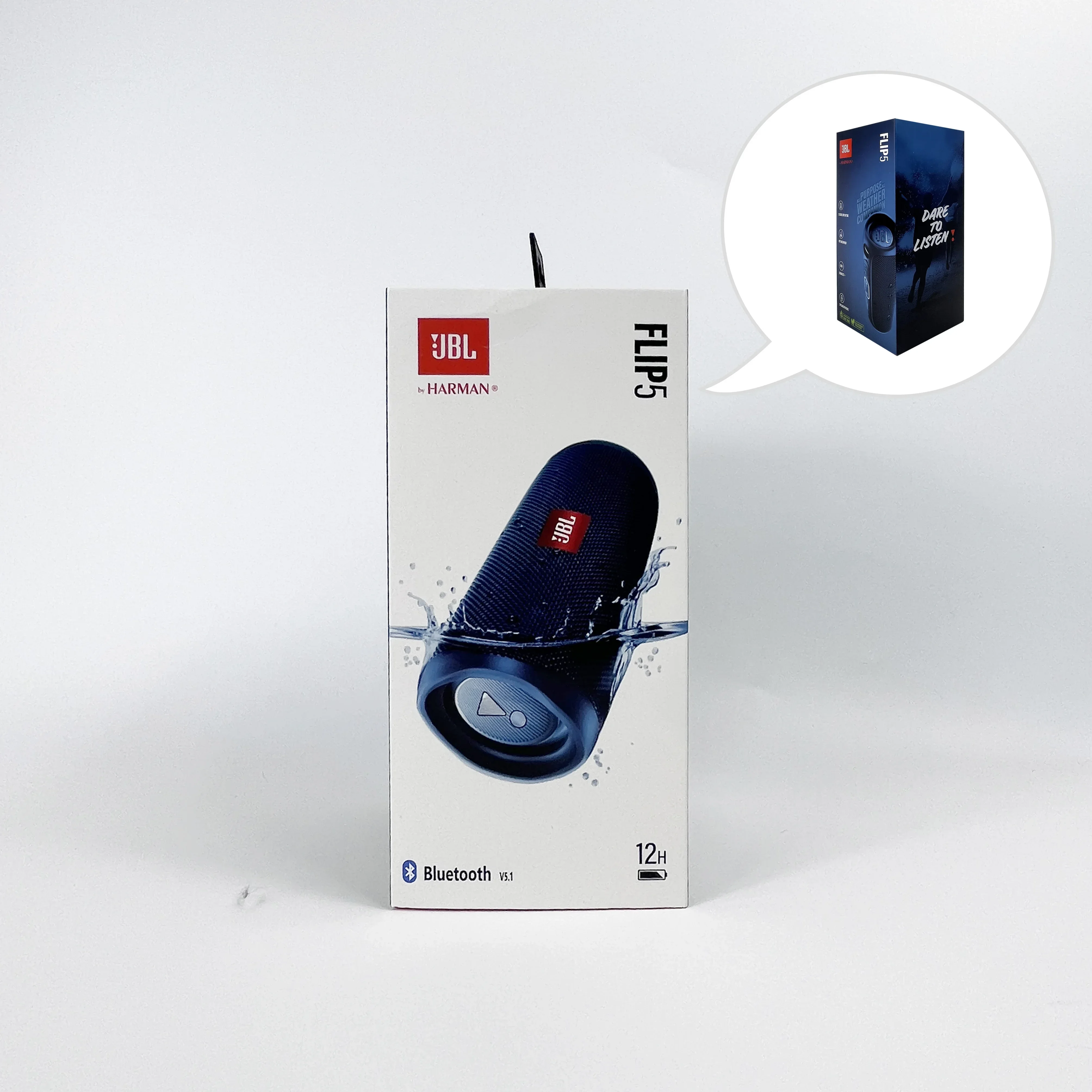 JBL Flip 5 Altavoz Bluetooth Flip5 Mini Altavoz Bluetooth inalámbrico portátil a prueba de agua ...