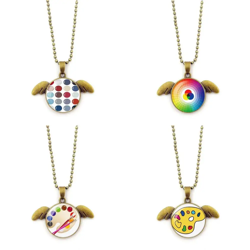 Paleta de colores con foto para niñas, el mejor regalo, elige un collar ...