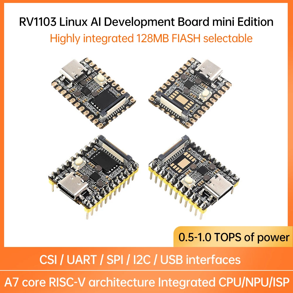 Luckfox-Pico-Mini-RV1103-Artificial-Intelligence-Development-Board-For-Linux-IPC-Vision ...