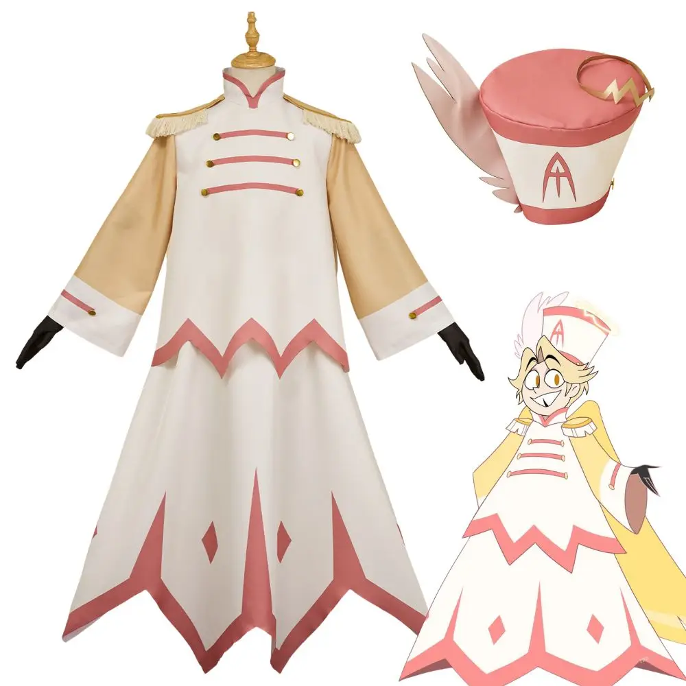 Abel Cosplay Costume Hazzbin Anime Hotel Disguise for Adult Men Women ...