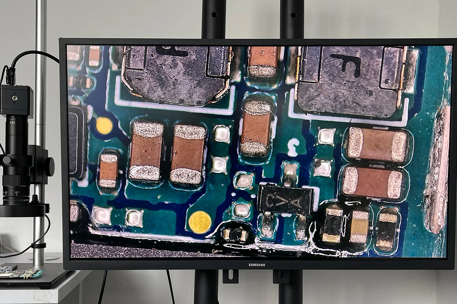 Microscope optique,Objectif monoculaire à grossissement réglable,Zoom à ...