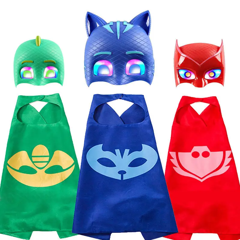 PJ-Masks-Cosplay-Costume-Props-Kids-Luminous-Mask-Catboy-Birthday-Party ...