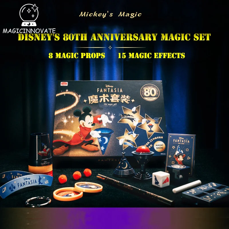 Disney-children-s-Magic-prop-set-Mickey-gift-box-boy-turn-magic-stage ...