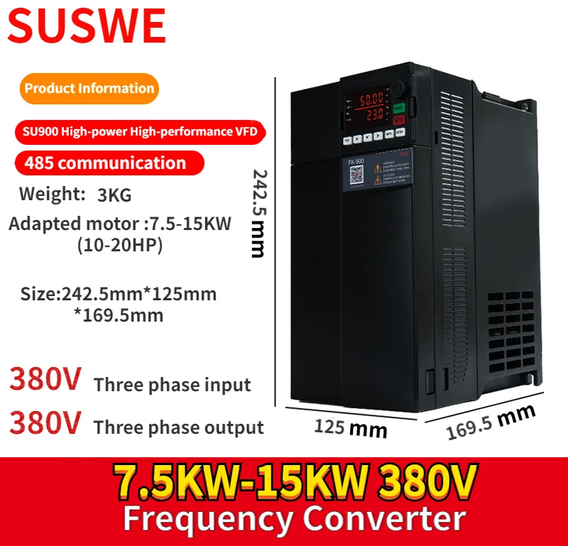 SU900-VFD-Ac-drive-7-5kw-11kw-15kw-380v-High-power-frequency-converter ...