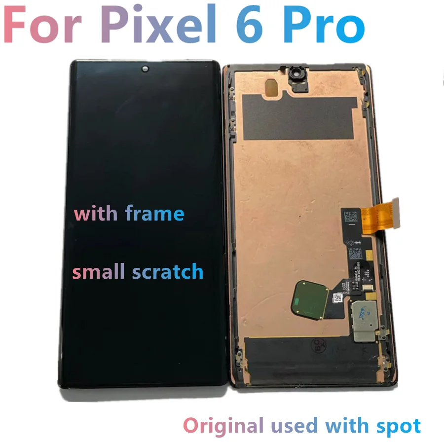 Original-AMOLED-LCD-For-Google-Pixel-6-Pro-Display-Screen-Frame-Touch ...