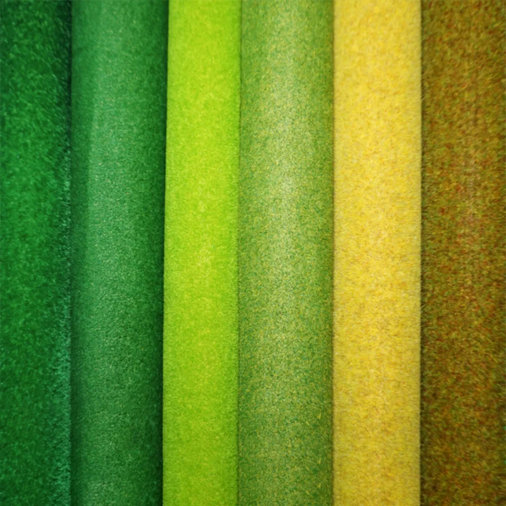 Grass Mat Thin Artificial Lawns Landscape Grass Mat For Model Train Not ...