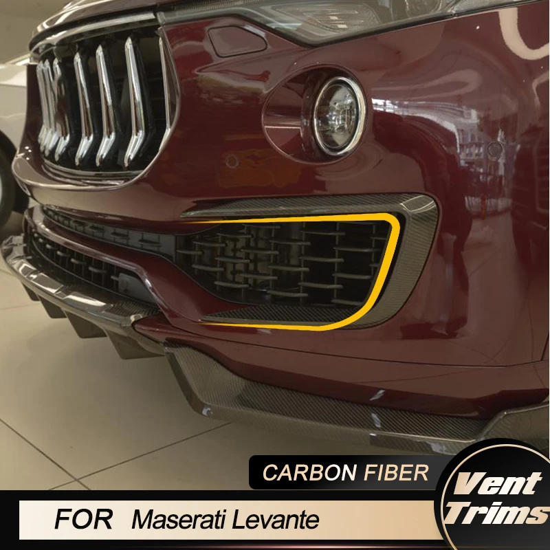 Car-Front-Bumper-Vent-Trims-For-Maserati-Levante-4-Door-2016-2017 ...