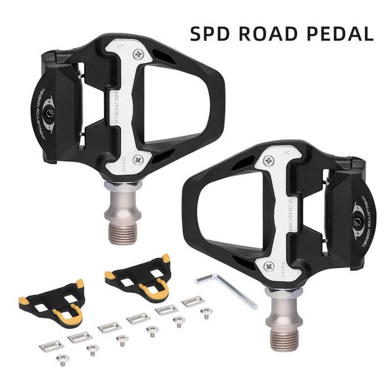 MEROCA Bike Lock Pedal Bicycle Self-Locking Pedal With Sealed Bearings ...