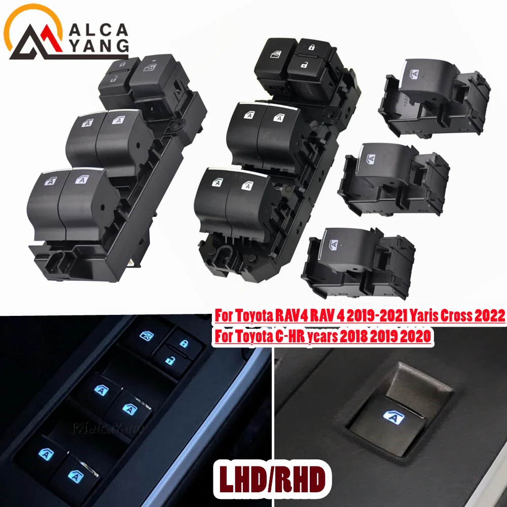 Power-Window-Switch-Set-for-Toyota-RAV4-RAV-4-2019-2020-Yaris-Cross ...