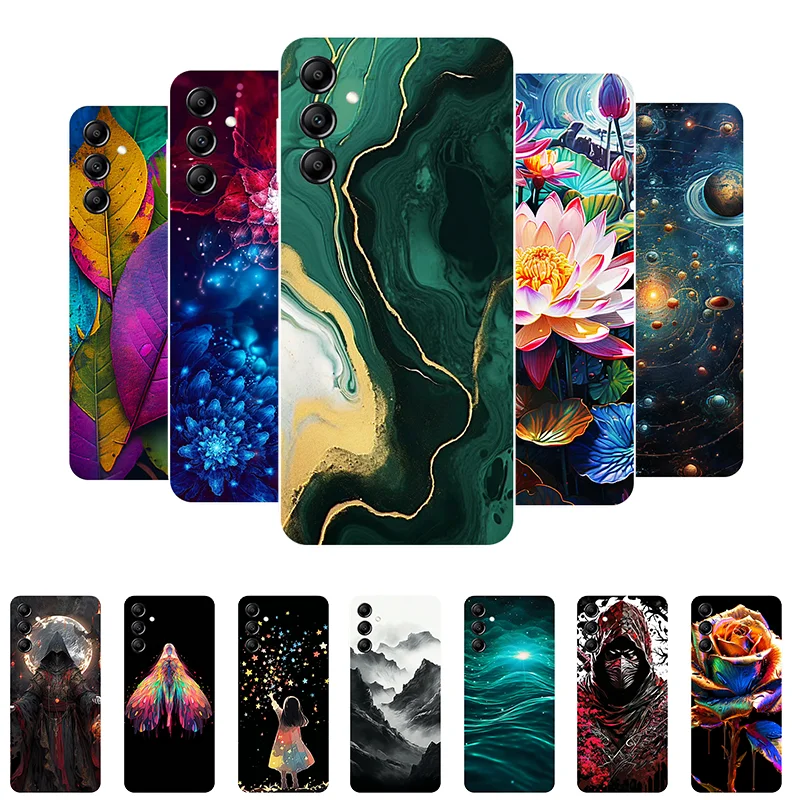 Silicone-Case-For-Samsung-A05S-Cover-Bumper-Marble-TPU-Soft-Phone-Case ...