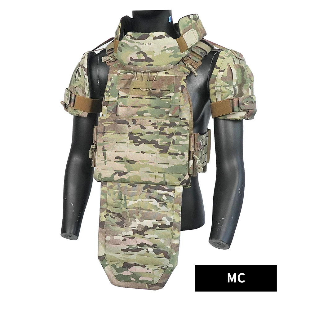 DMGear Tactical Vest Suits Crotch Groin Protection Neck Collar Shoulder ...