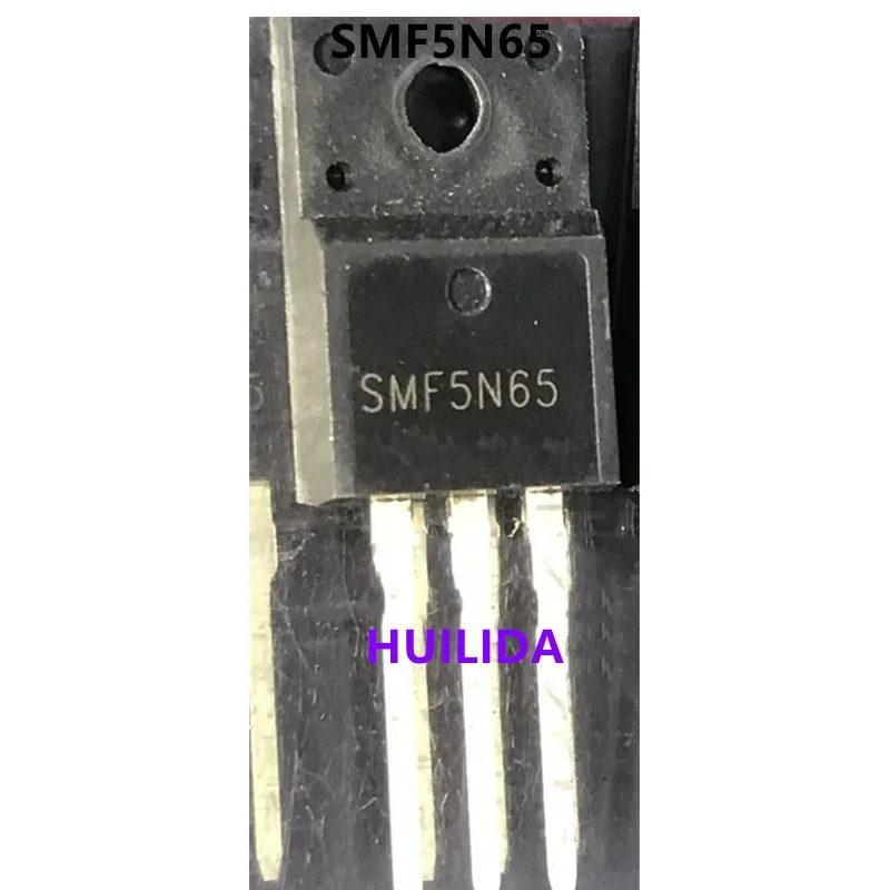 SMF5N65 5N65 5A650V TO-220F 100% nuevo y Original, lote de 10 unidades