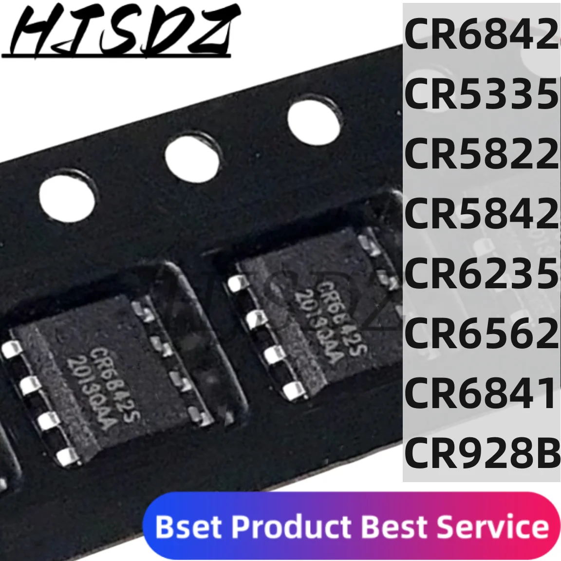 5PCS-CR6842S-SOP-8-CR6842-CR5335-CR5335S-CR5822-CR5822S-CR5842-CR5842S ...