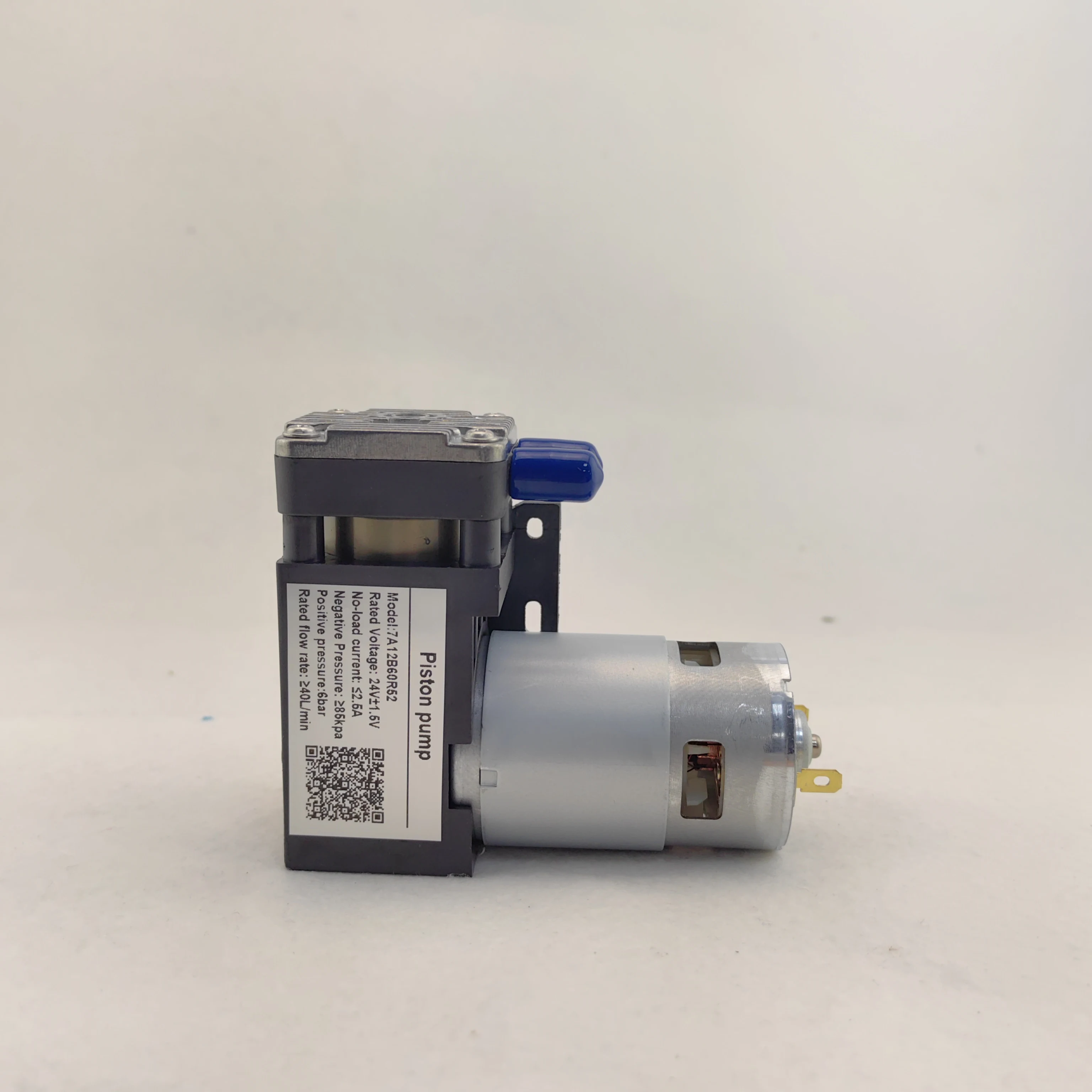 Micro DC Air Pump 12v 24v 6bar 40L/min Micro Piston Air Pump High ...