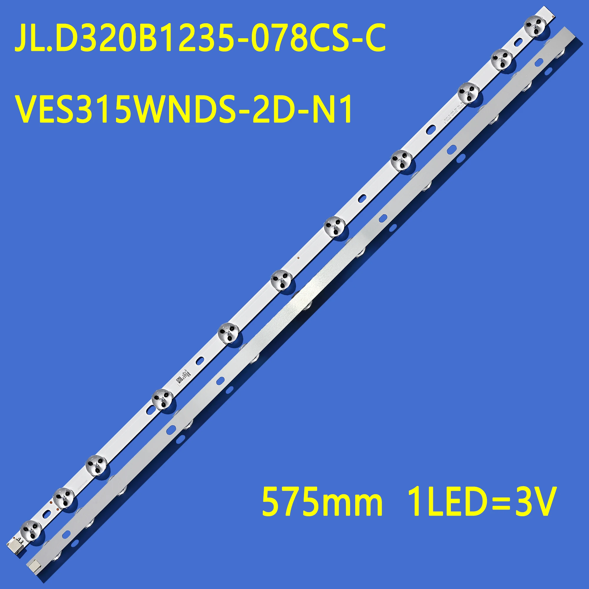 Tira-de-luces-LED-de-retroiluminaci-n-accesorio-para-VESTEL-32D1334DB ...