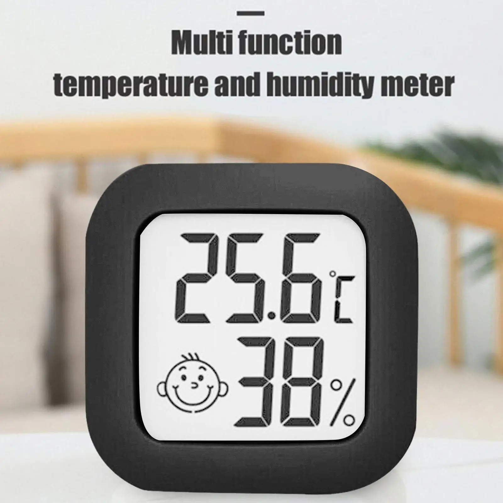 Temeo Thermometer Hygrometer Hygro Indicator For Desk Or Wall Mounting ...