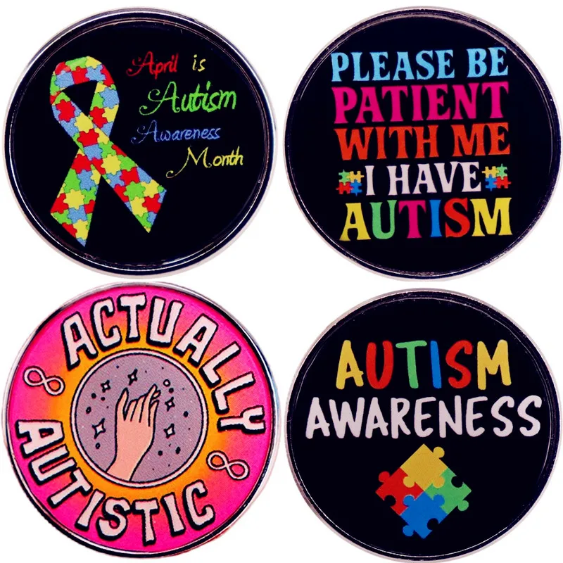 Autism-Awareness-Introverted-Brooches-Enamel-Pin-Brooch-Badge-Lapel ...