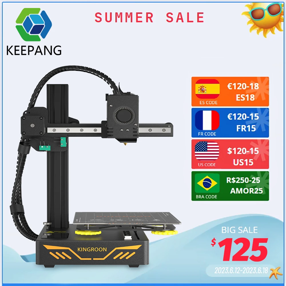 Kp3s 3d impressora fdm barato impressora 3d impressão titan extrusora ...