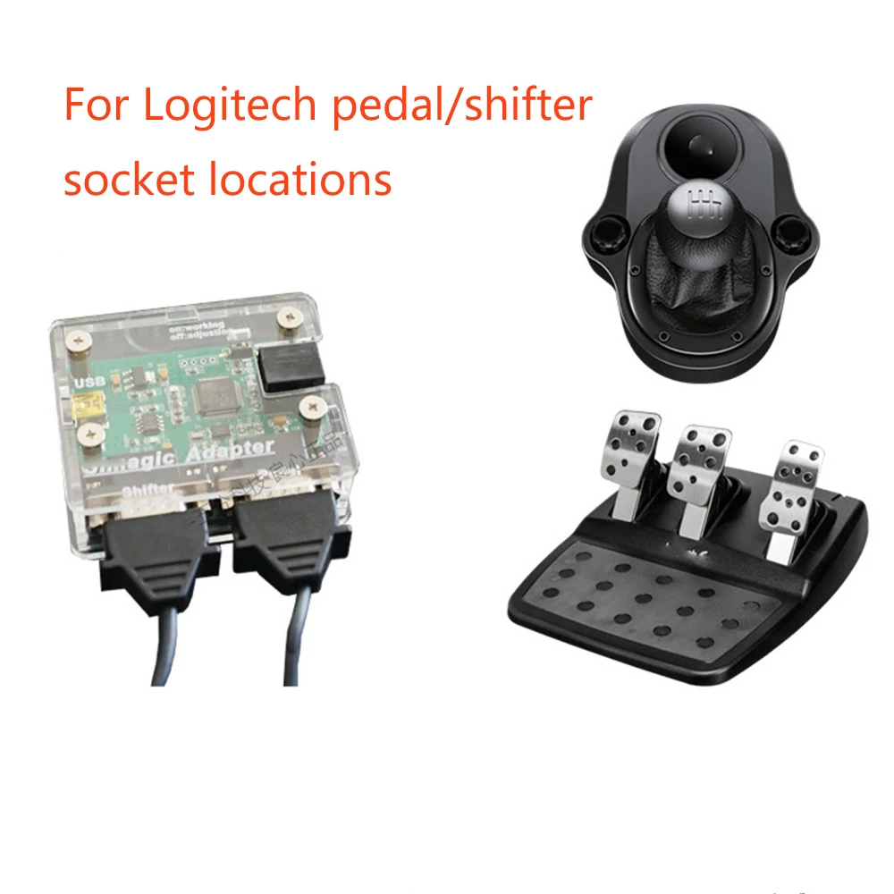 Adapter Converter For Logitech G27/G29 Simracing Game Pedal, 03/06/2024