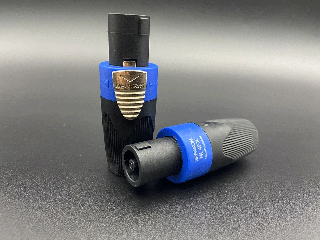 NEUTRIK-4-core-NL4FX-Connector-Audio-Plug-Professional-speaker-power ...
