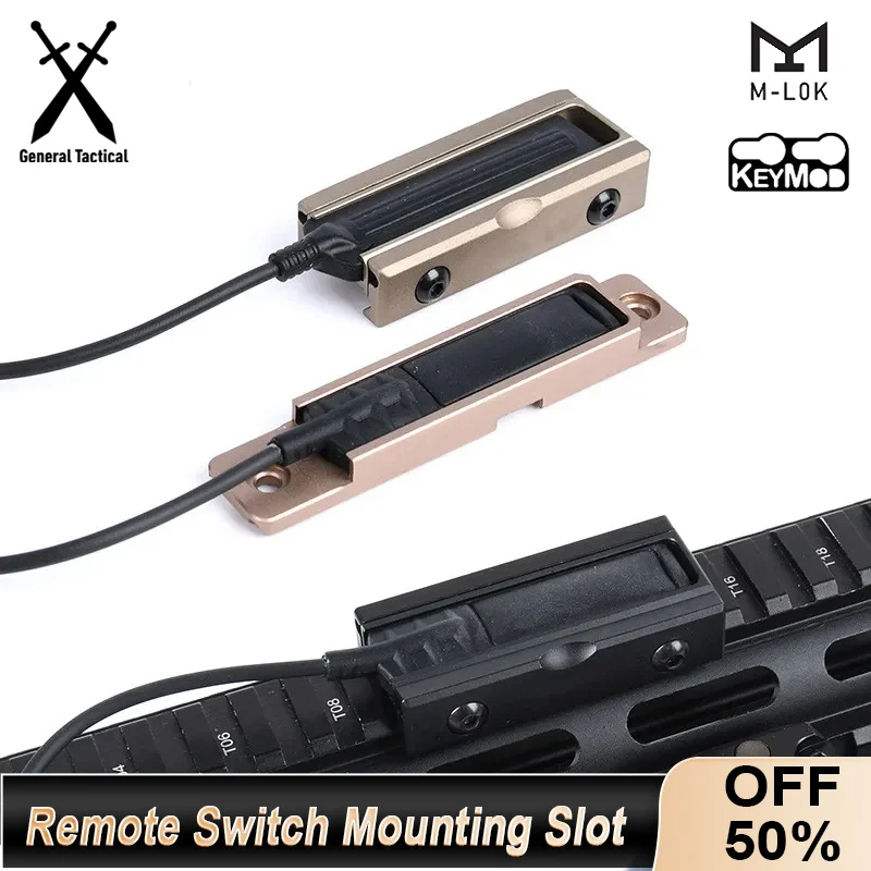 Tactical-Accessories-Remote-Switch-Mounting-Slot-For-SF-Flashlight-M300 ...