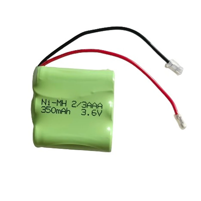 Rechargeable 2/3 AAA Ni-MH 350mAh 3S1P Battery Pack Replacement 2/3AAA ...