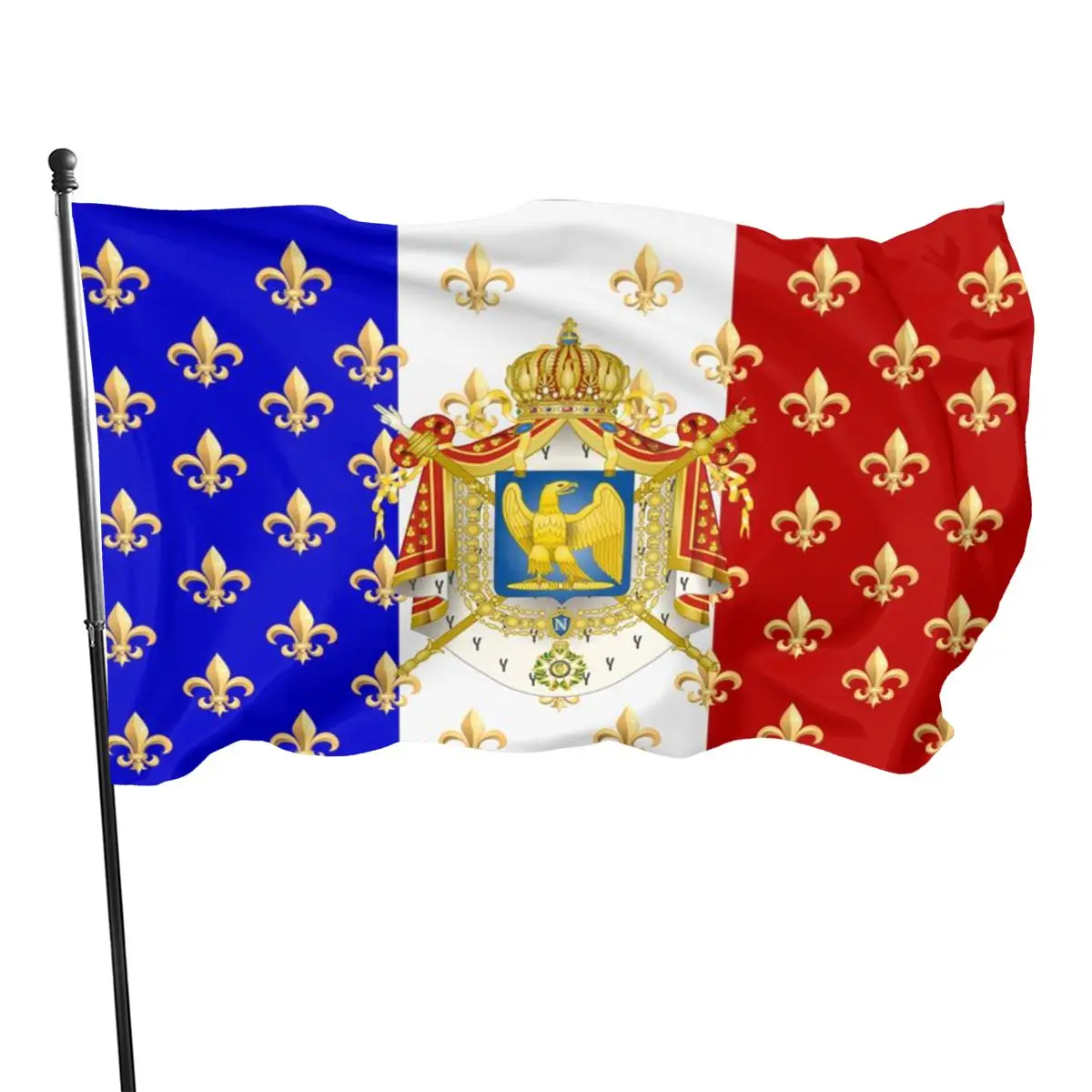 Royal-Standard-of-Napoleon-III-France-Flag-Cords-Second-French-Empire ...