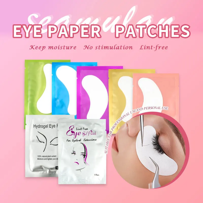 50pcs-Eyelash-Extension-Patch-Grafted-Eyelash-Extension-Eye-Paper-Patch ...