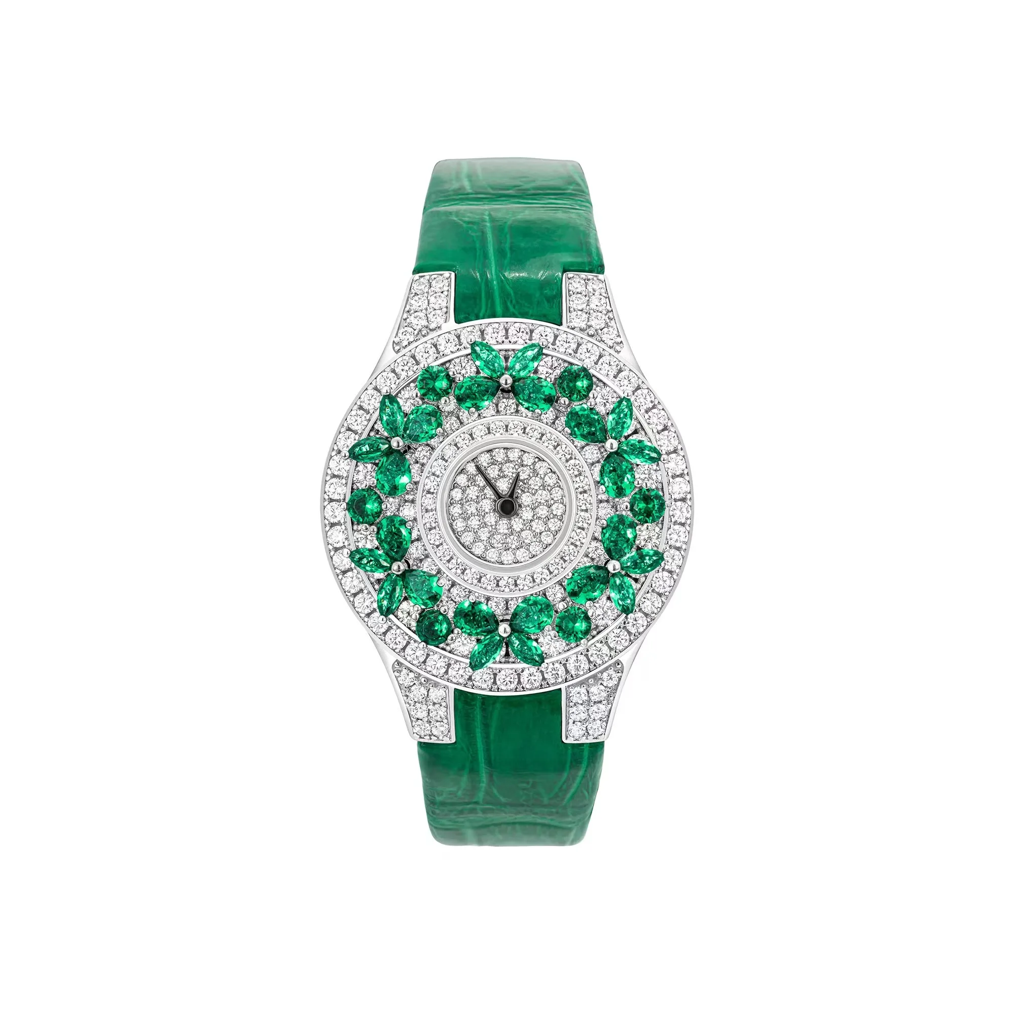 Luxury-Brand-Woman-Watch-Qualities-Diamond-Emerald-Watches-Ladies ...