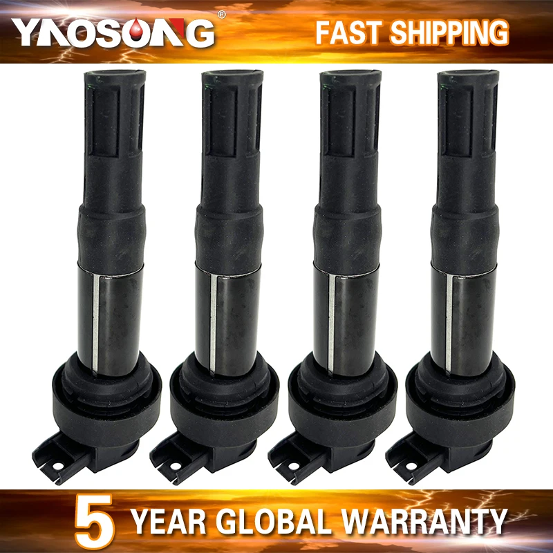 4PCS Ignition Coil FOR BMW MOTORCYCLE S1000RR G 310 R HP4 G 310GS K02 ...