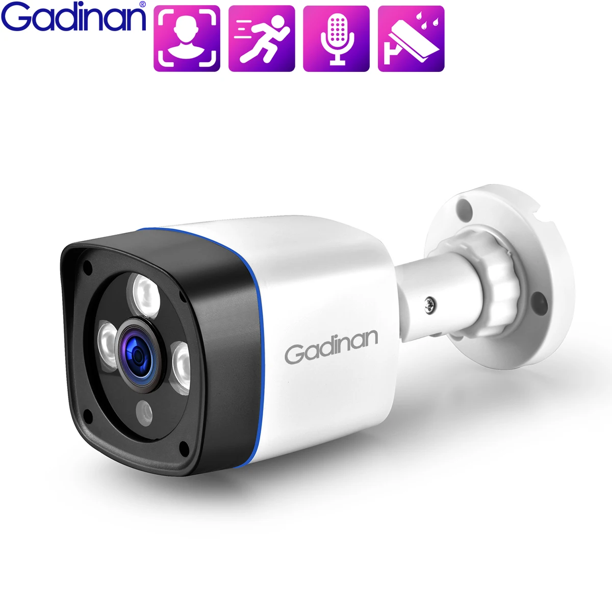 Web Camera | Ip Camera - 8mp 4k Hd Ip Camera H.265 Bullet Audio Motion ...