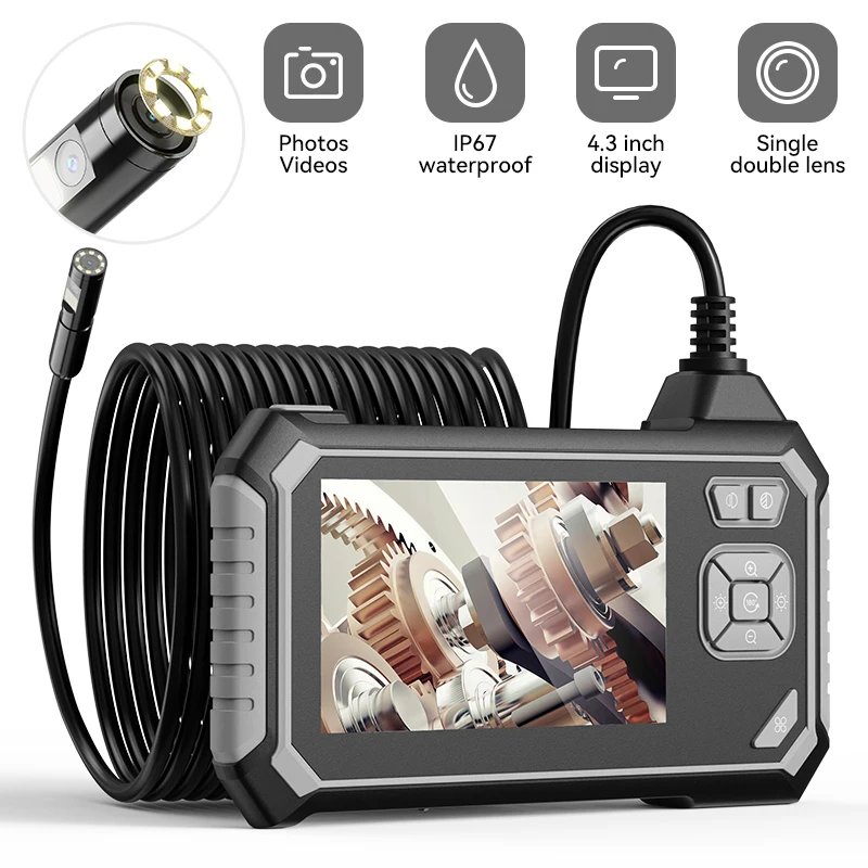 Industrial-Endoscope-Borescope-Camera-4-3-1080P-Single-Dual-Lens-Car ...