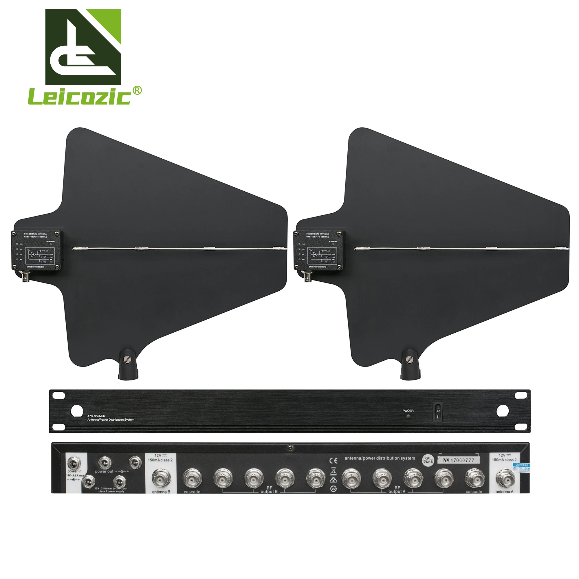 Leicozic UA844+/LC Active Directional Antenna 5 Channel Power ...