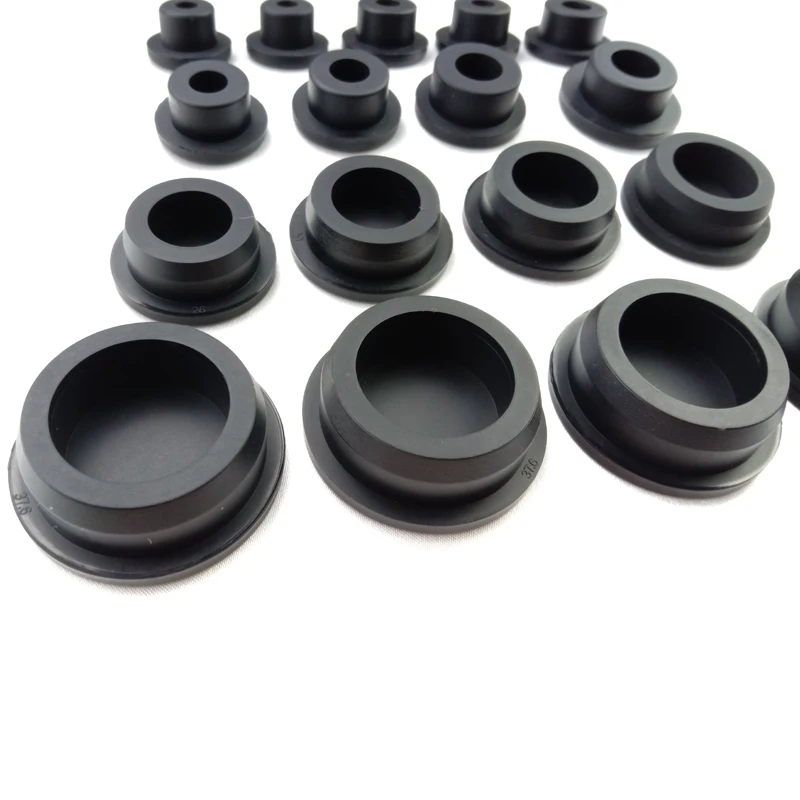 Rubber-Plug-Silicone-Inner-Hole-Stopper-Eyelet-Joint-Waterproof-Washer ...