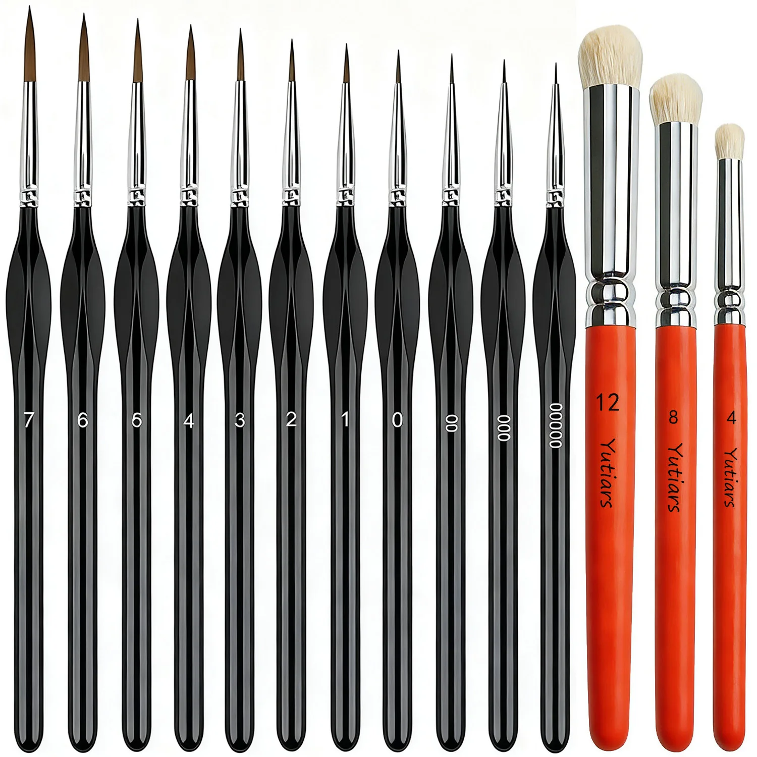 Professional Miniature Paint Brush Set For Warhammer 40K, Dnd, Citadel ...
