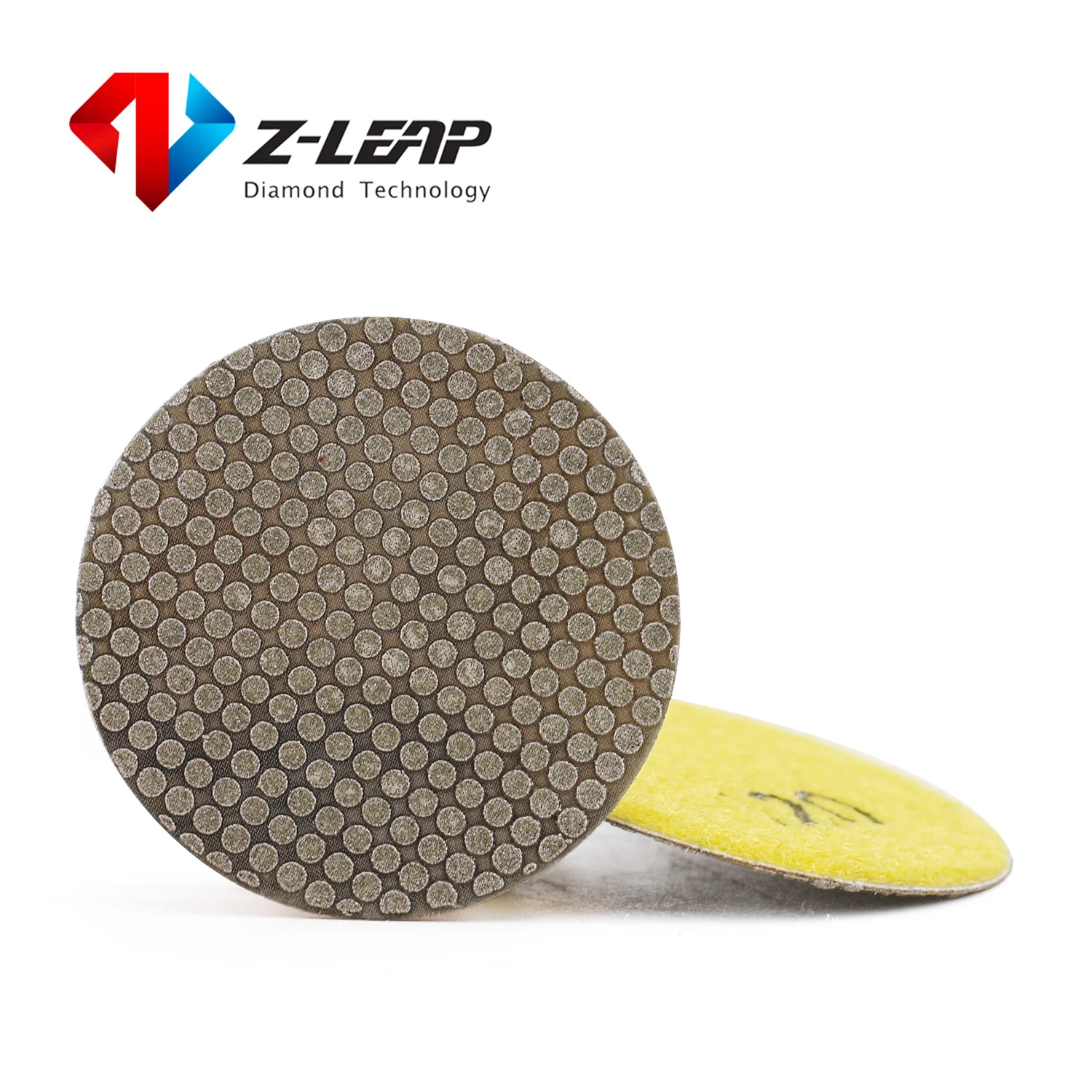 Z-LEAP-2Inch-2pcs-Diamond-Polishing-Pad-Granite-Marble-Concrete-Stone ...