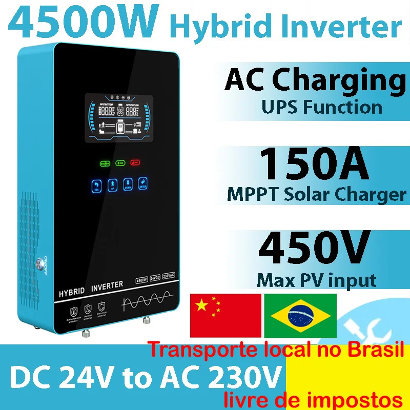 Brazil-Stock-Newest-4-5KW-Hybrid-Solar-Inverter-Built-in-150A-MPPT ...