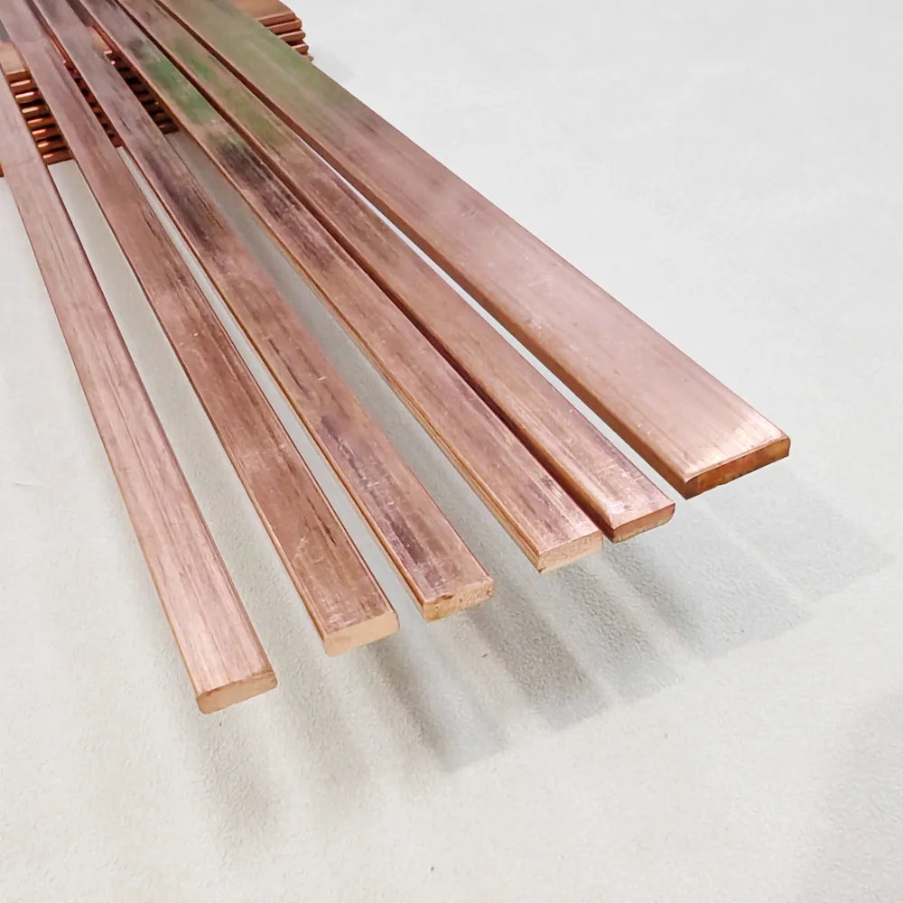 T2 Red Copper Flat Bar Plate Strip Thick0.1~10mm Pure Copper Bar Foil ...